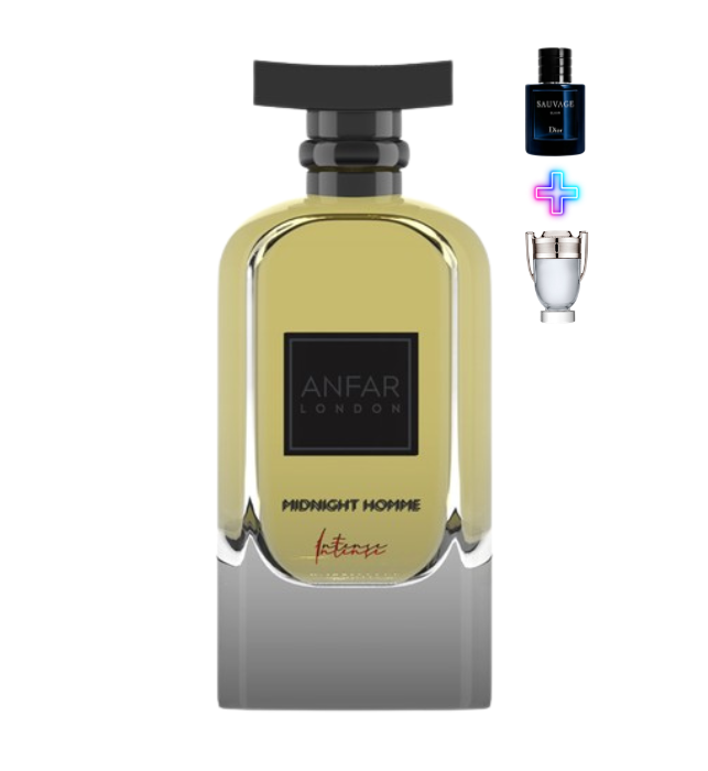 Anfar London Midnight Homme Intense Eau de Parfum 100ml - Aqua Fragrance